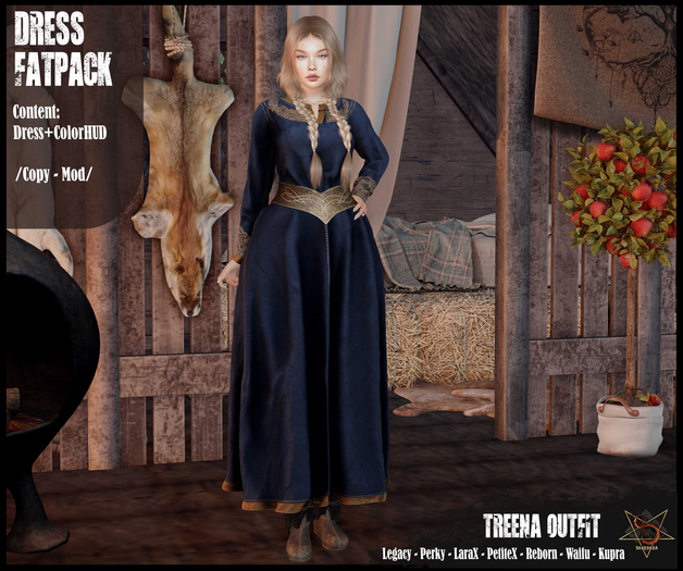Second Life Marketplace Rks Treena Dress Fatpack